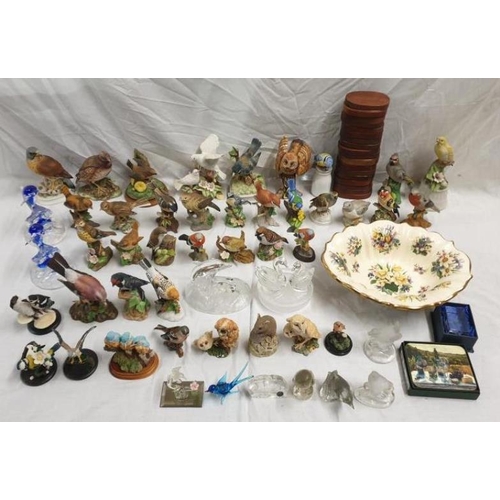 Bird Ornaments Beswick, Readers Digest, Andy Pearce, Royal Osbourne ...