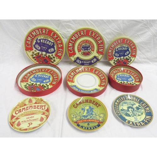 Camembert Extra-Fin G.Mecaut BIA International Plates 3 Boxes, set of 4 ...