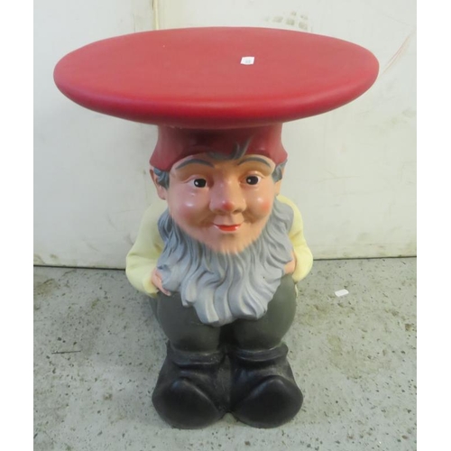 Napolean Kartell Composition Garden Gnome Table approx. 42cm H (A7)