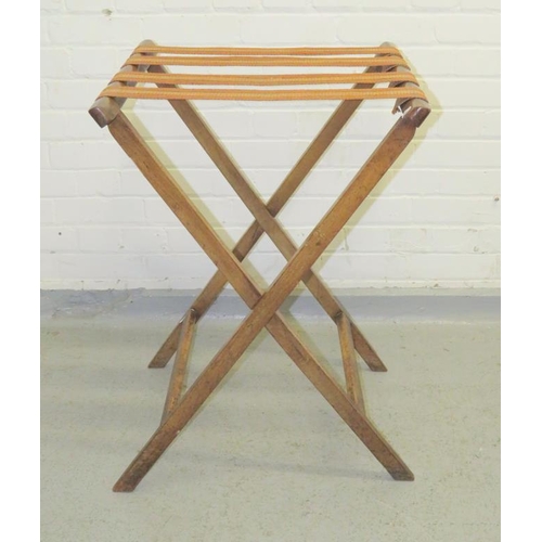 Folding Butlers Stand with tray approx. 55cm x 82cm (A9)