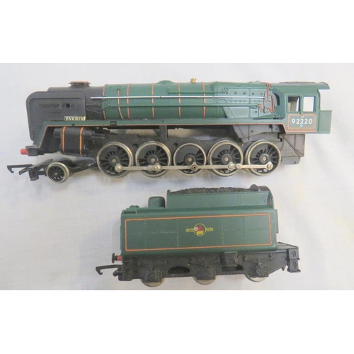 Hornby 00 Gauge BR2-10-0 Class 9F Evening Star no. 9220 with tender