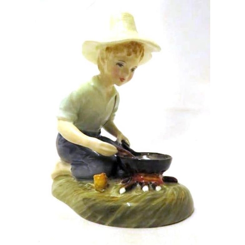 Royal doulton river boy figurine store