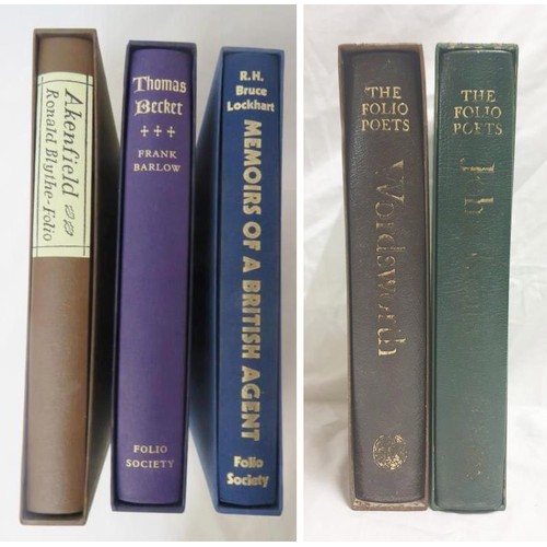Folio Society Books incl. The Folio Poets, John Keats & Wordsworth ...