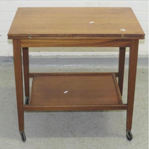 Eastcraft Scottish Mid Century Style Swivel Trolley with extending/flip ...