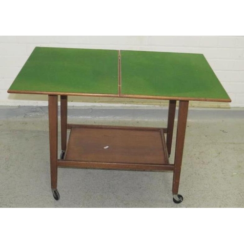 Eastcraft Scottish Mid Century Style Swivel Trolley with extending/flip ...