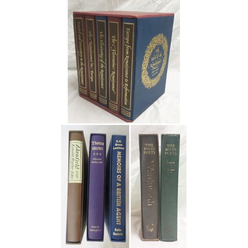 Folio Society Books incl. The Folio Poets, John Keats & Wordsworth ...