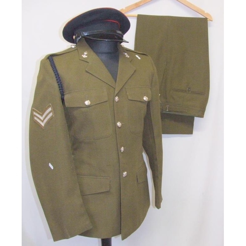 Mens No. 2 Dress Army Unifor chest 104cm, waist 88cn, height 176cm with ...