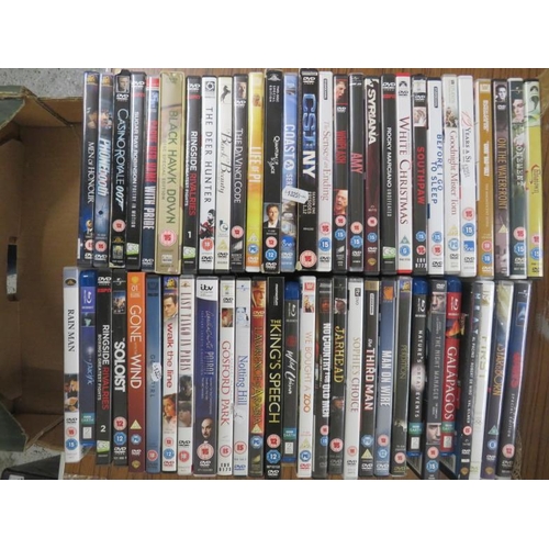 DVDs incl. Gone with the Wind, CSI NY, Life of Pye, The Da Vinci Code ...