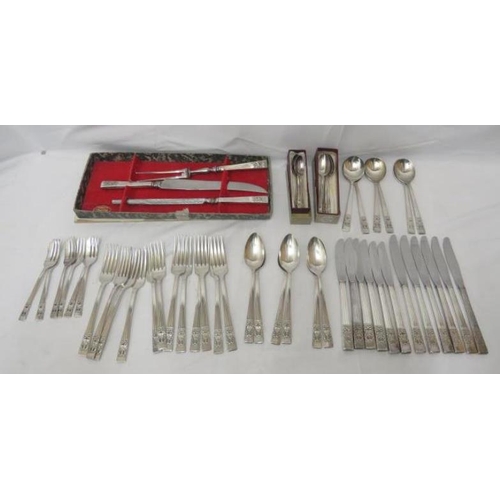 Community Plate Silver Plated Cutlery, set of 6 dinner knives, 6 dinner ...