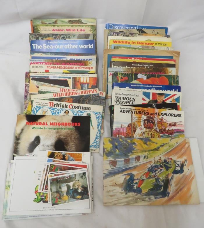 PG Tips Cards, Wild Birds of Britain, Famous People, The Motor Car ...