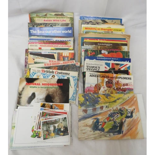 PG Tips Cards, Wild Birds of Britain, Famous People, The Motor Car ...