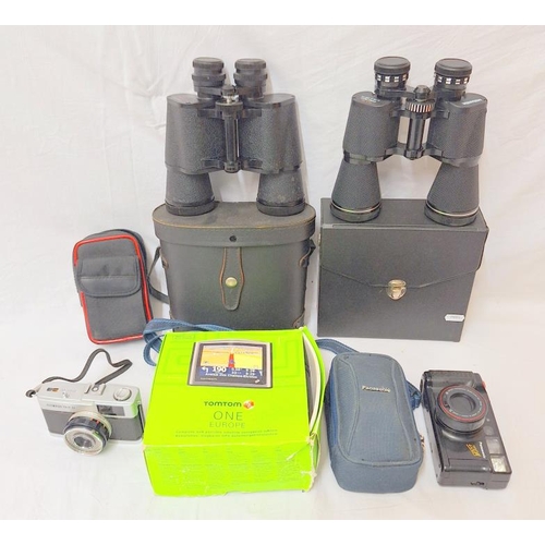 Pair of Prinz 10x50 coated optics binoculars, pair of Miranda ...