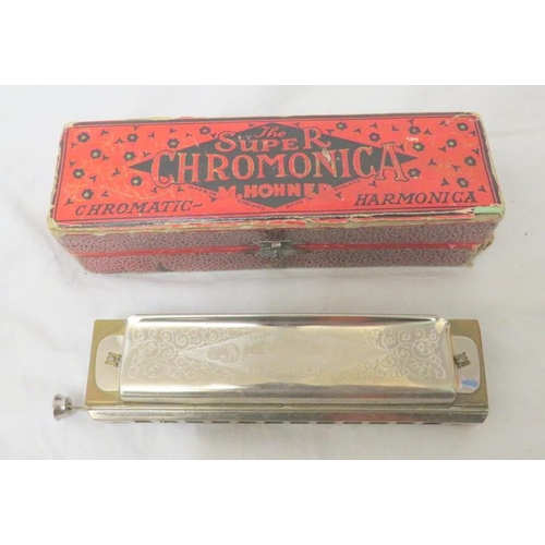 Super Hohner Harmonica in box
