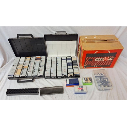 Kindermann Projector, Eumig Projector, slides, Minolta movie editor (2 ...