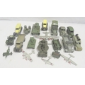 Vintage Meccano/Dinky Model Military Vehicles incl. jeep, ambulance ...