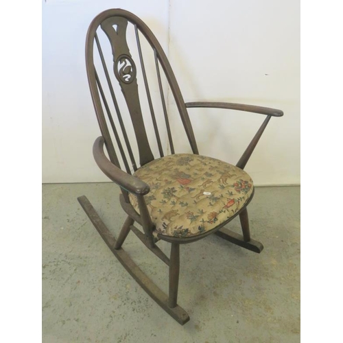Ercol Swan Back Rocking Chair (FW)