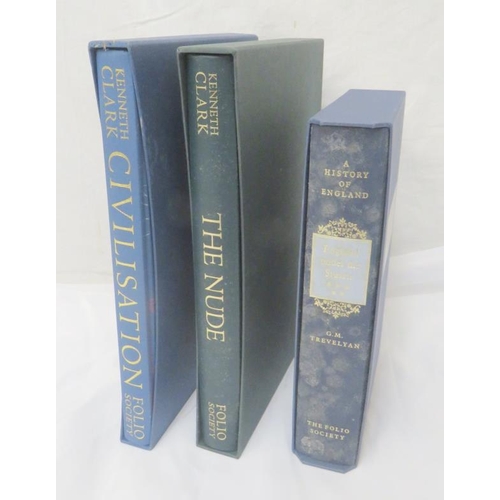 Folio Society Books: Kenneth Clark The Nude, Civilisation & A History ...