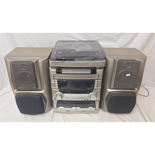 Aiwa Stereo Stacking System with turntable model PX-E860K , CXZL70K ...