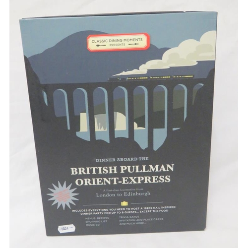 Dinner Aboard The British Pullman Orient Express First Class Locomotive ...