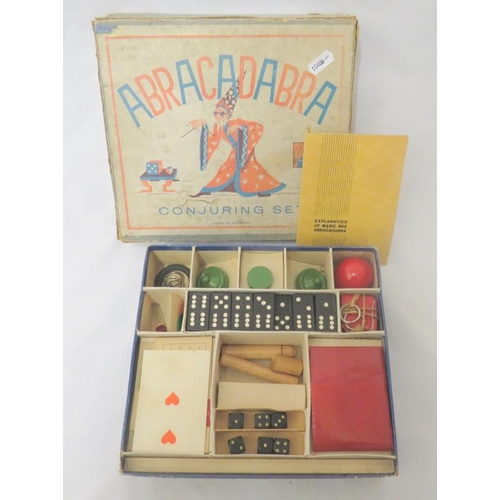 Vintage German Abracadabra Conjuring Set/Magic Tricks box
