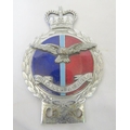 Vintage Royal Military RAF Car Badge