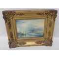 F/g Naval Scene marked G Stubbs to reverse approx. 22cm H x 26.5cm W LOBBY