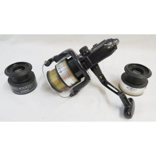 Shimano 4000 Bait Runner Fishing Reel with 2 spare spools (3)