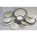 Royal Doulton Sherbrooke Dinner Service incl. meat serving dish, 8 ...