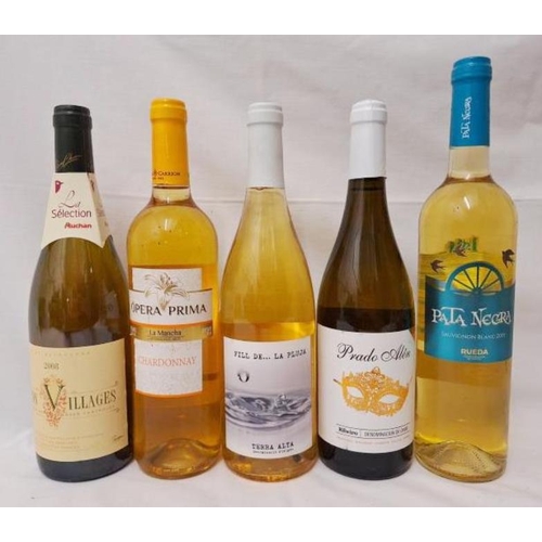 5 Bottles of Wine Opera Prima Chardonnay, Prada A Len Ribeiro, Fill De ...