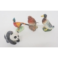 Beswick Polar Bear, Beswick bird 980 Robin A/f, Mallard Duck A/f ...