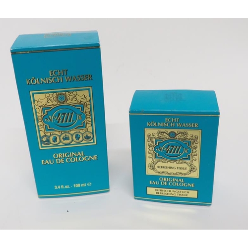 No. 4711 Original Eau De Cologne 100ml boxed & No. 4711 Refreshing ...