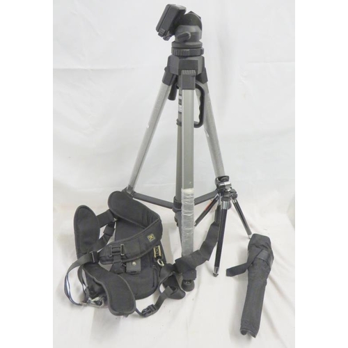 Jessops TP327 Camera Tripod, small folding tripod in case, Jessops lens ...