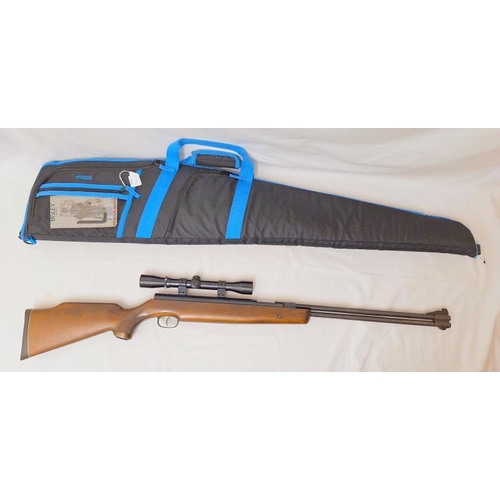Weihrauch Model hw77 .22cal with Kassnar 4x scope, in Walther bag, air ...