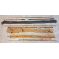 3 Section Unnamed Casting Fishing Rod in canvas bag, 2 section unnamed ...