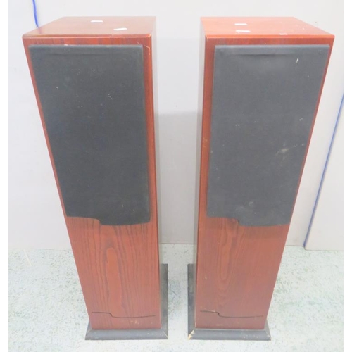 Pair of Wharfedale Emerald EM95 Speakers model 0320A approx. 88cm H x ...
