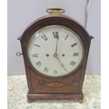 C19th Regency Mahogany 2 Train Bracket Clock with fusee movement on ...