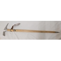 Vintage Swiss Walking Stick/Pick Axe head approx. 90cm L