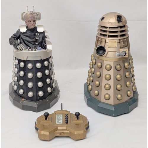 2 Toy Remote Control Dalek Models, 1 with remote control, Davros approx ...