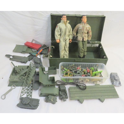Plastic Toy Tanks, Action man figurine, GI figurine, Britains toy ...