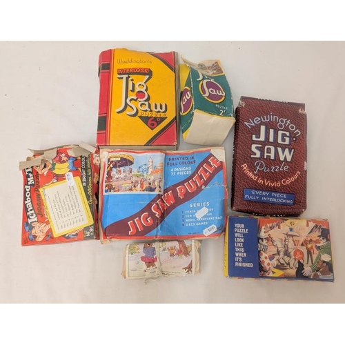 Vintage Jigsaw Puzzles incl. Waddingtons Interlocked, Waddingtons no ...