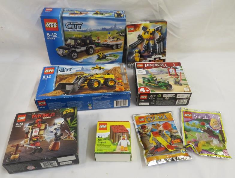 Boxed Lego incl. Lego City 60058, Lego City 7630, Lego Wolverine 76202 ...