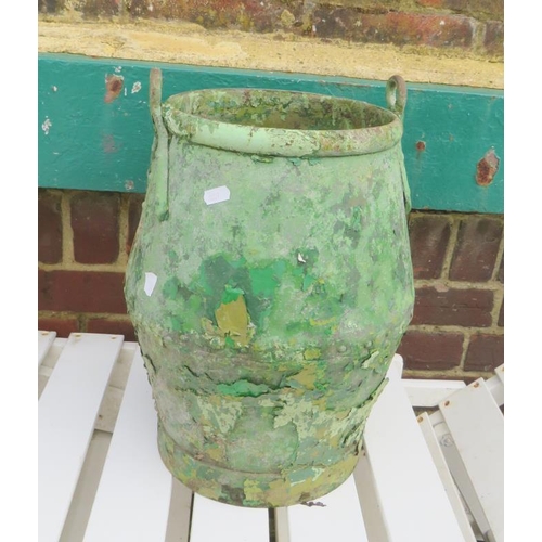 Metal Well Bucket, 39cm H