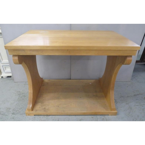 Rectangular Workbench Style Table approx. 80cm H x 102cm W x 63cm D (A7)