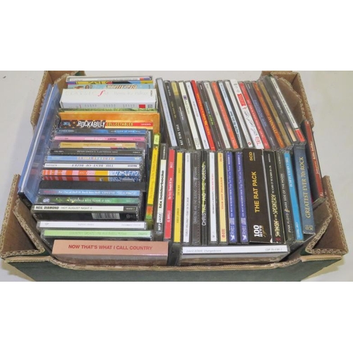 CDs incl. boxed set Rat Pack, Pink Floyd, Christmas with Frank & Bing ...