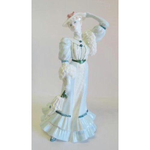 Coalport Figurine Golden Age Series Beatrice at the Garden Party ...