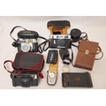 Prinz Mastermatic 3 Camera in case, Canon 75 vintage camera in leather ...