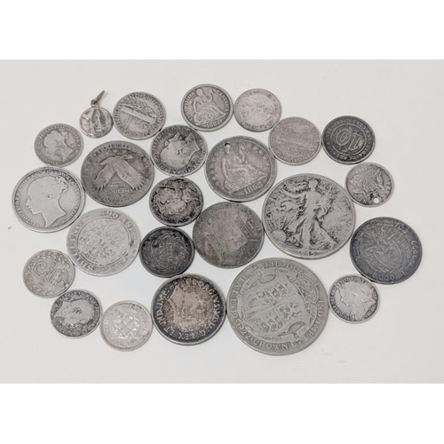 Silver Pre 1920 3d,, 6d, shillings, Early American Silver Coins, post ...