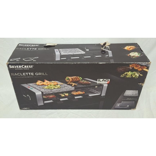 Silvercrest Raclette Grill in box