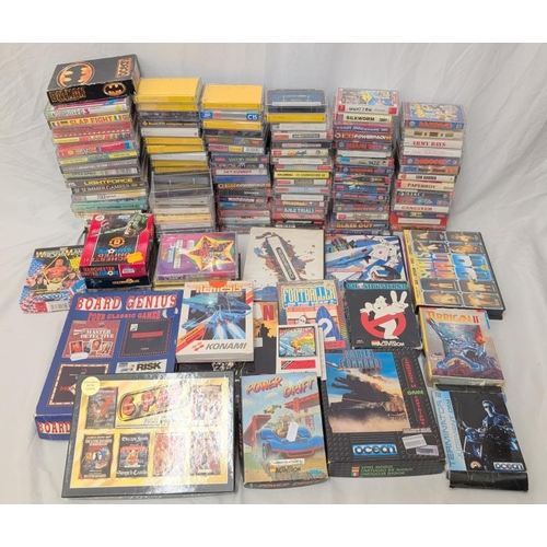 Commodore 64 Vintage Computer Games incl. Zoids, Rambo First Blood part ...