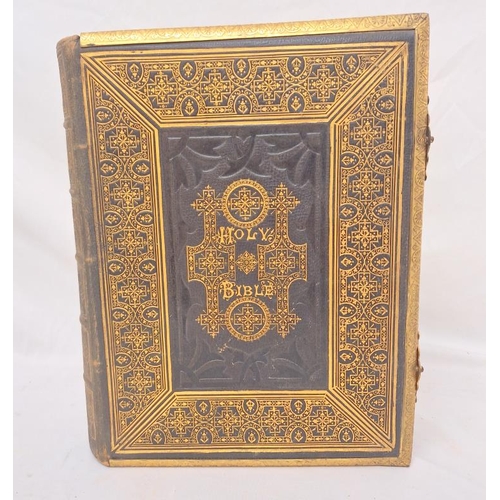 Large Family Holy Bible with inscription Mark Howley 13th Day November ...